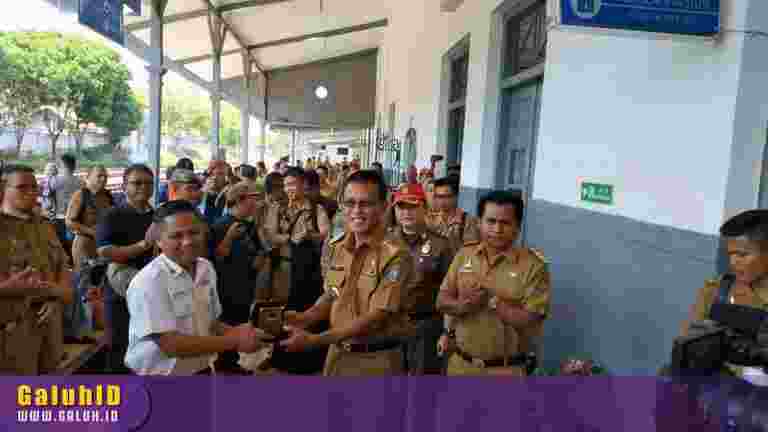 5 Kereta Api Eksekutif Berhenti di Stasiun Ciamis - Galuh.ID