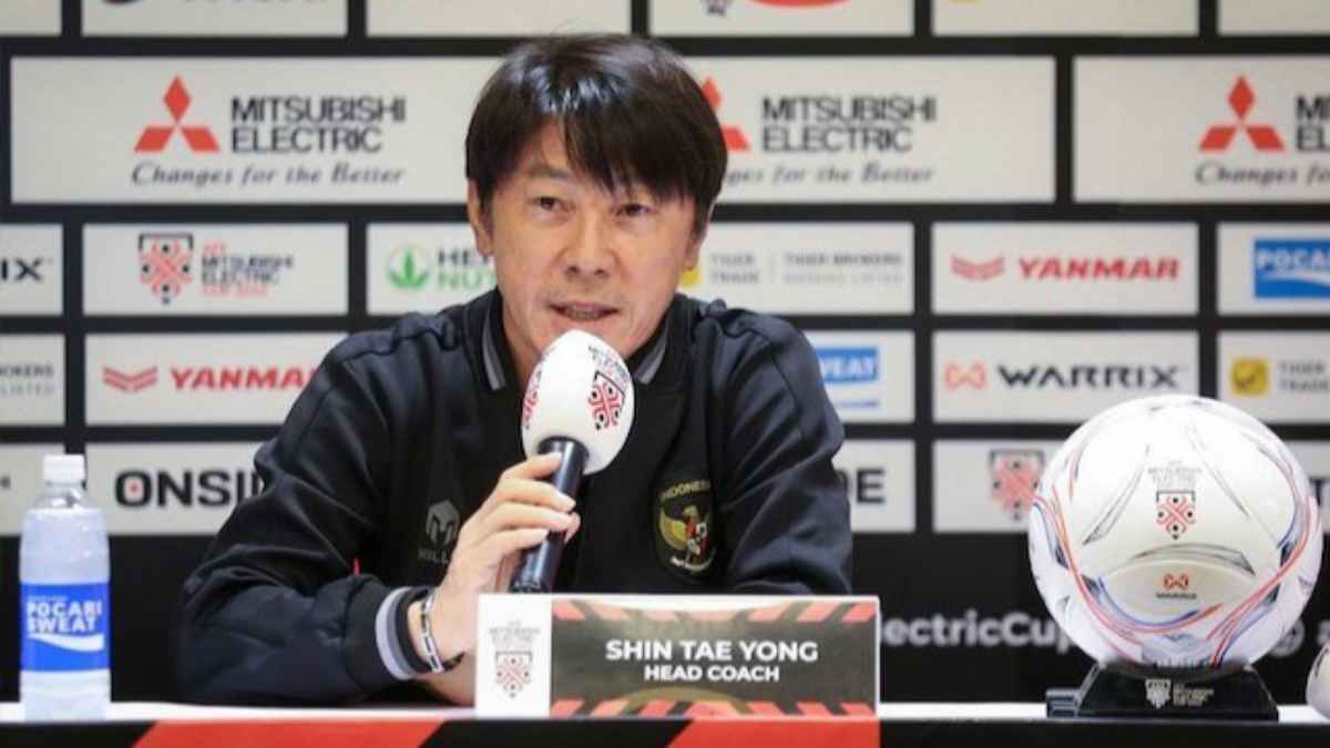 Kata Shin Tae-yong Usai Timnya Ditahan Imbang Timnas Vietnam
